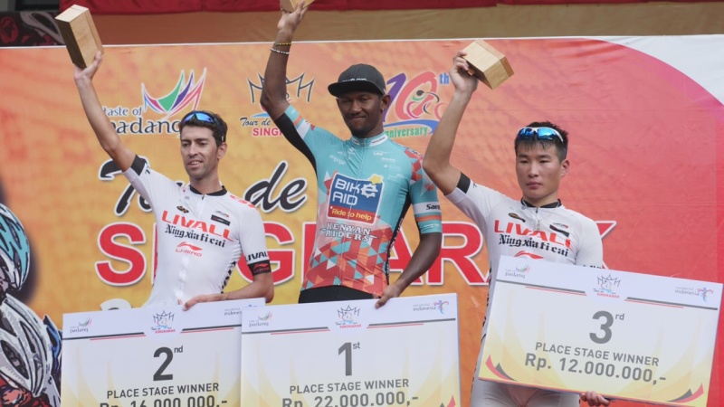 South African Clint Hendricks rides to glory | BIKE AID